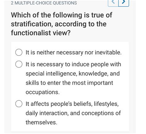 Solved 2 ﻿multiple Choice Questionswhich Of The Following Is