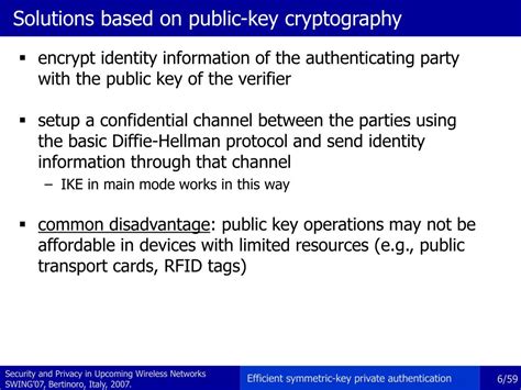 ppt efficient symmetric key private authentication powerpoint