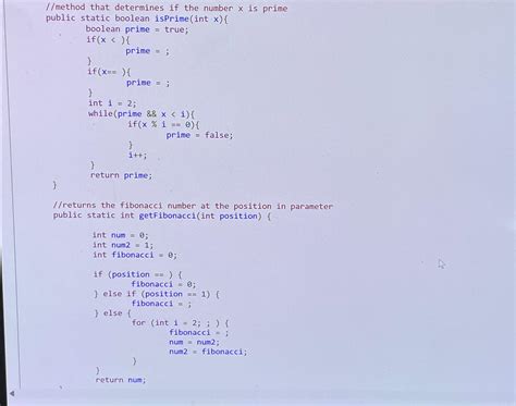 Solved Method That Determines If The Number X ﻿is