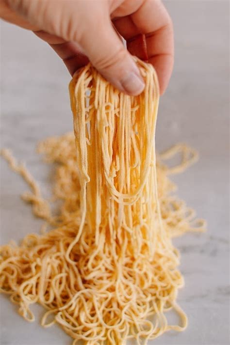 Homemade Chinese Egg Noodles Just 3 Ingredients The Woks Of Life