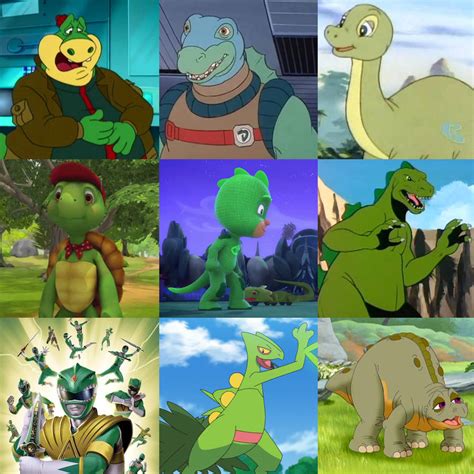 Mcsaurus Favorite Green Characters By Mcsaurus On Deviantart