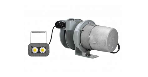 Larson Electronics Releases 40W Explosion Proof AC LED Light Fixture 50 Cord Reel ATEX IECEx