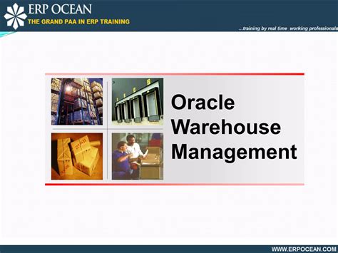 Oracle Warehouse Management System Oracle WMS ERP OCEAN PDF