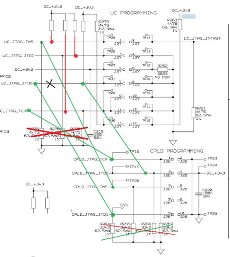 TMS F How To Create Jtag Chain For Production Programming C Microcontrollers Forum