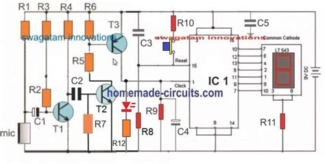Pressure Cooker Whistle Counter Circuit Homemade Circuit Projects