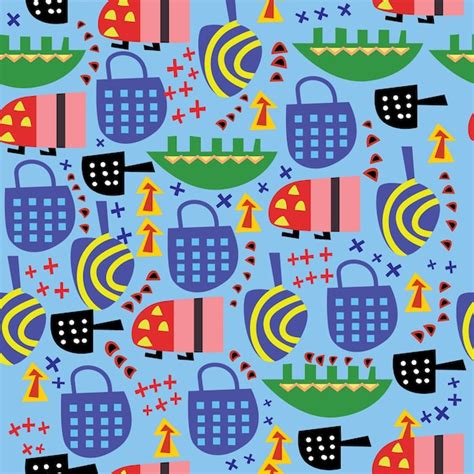 Assemblage Pattern Vectors And Illustrations For Free Download Freepik