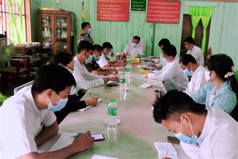 အောင်လံမြို့၌ ကိုဗစ်−၁၉ ထိန်းချုပ်ရေးနှင့် အရေးပေါ်တုံ့ပြန်ရေး ကော်မတီမှ ကိုဗစ်−၁၉ ရောဂါကူးစက် ပ