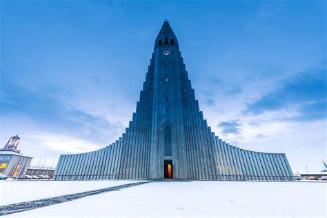 Download Free Heavenly View Of Hallgrimskirkja Wallpaper