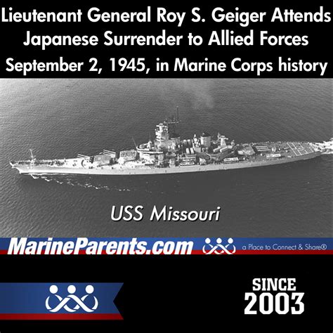 General Roy Geiger Usmc