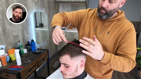 Easy Fade Method Blending In With Scissor Work Youtube