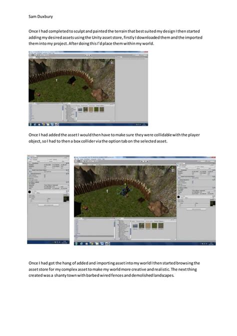Unity 3d Workflow Pdf