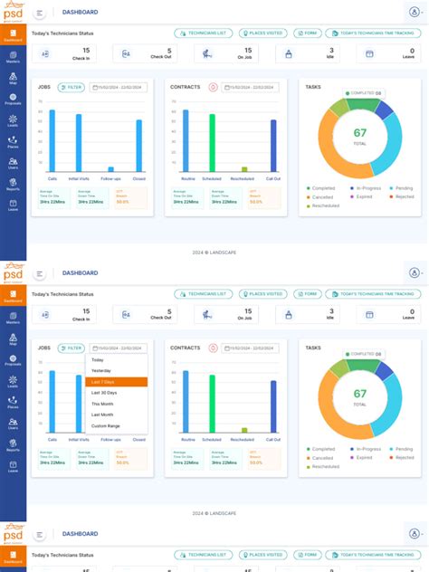 Landscape Crm Screens Pdf Smartphone Mobile Computers
