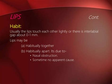 Soft Tissue Morphology Pptx