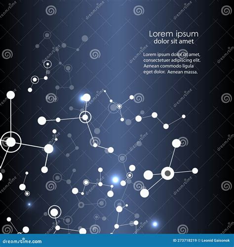 Modern Design Template For Wallpaper Design Science Futuristic Concept Geometric Background