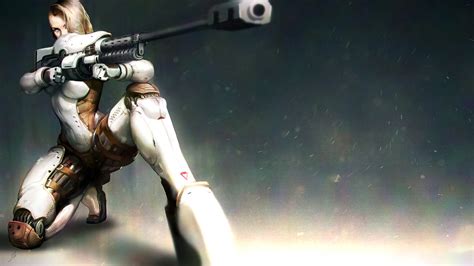 배경 화면 디지털 아트 총 판타지 아트 미래의 삽화 기계 스크린 샷 컴퓨터 벽지 1920x1080 Youngscum 66991 배경 화면