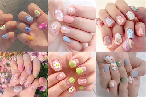 ไอเดียเพ้นท์เล็บ ลายดอกไม้ Iyou Beauty