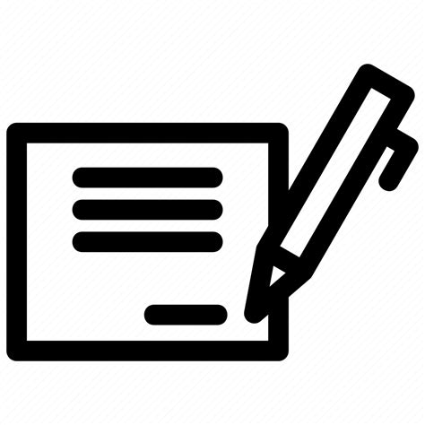 Signature Handwriting Pen Signing Write Draw Icon Download On Iconfinder