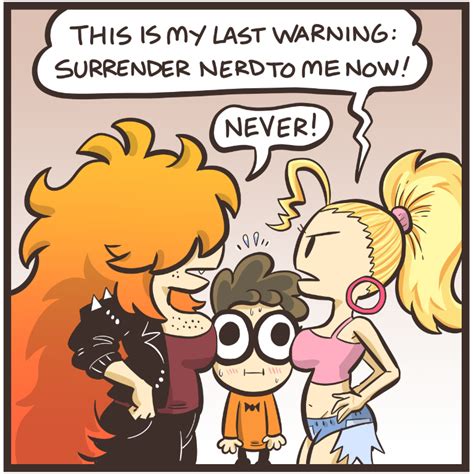 「exactly 7 Years Ago Today I Made This Comic About A Nerd An」marko Nerd And Jock Comics の漫画