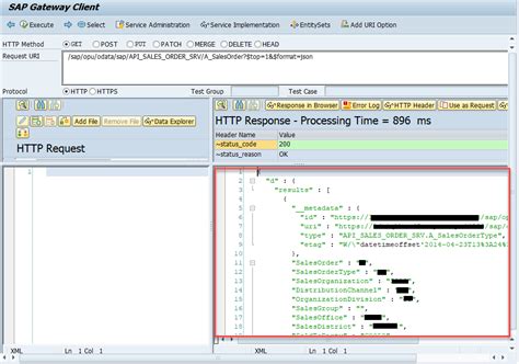 Get Full Url And Sample Payload From Sap Gateway Sap Community