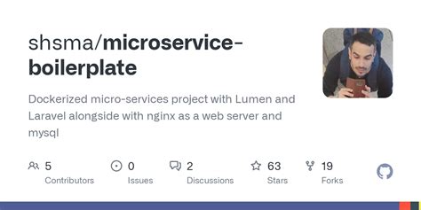 github shsma microservice boilerplate dockerized micro services project with lumen and