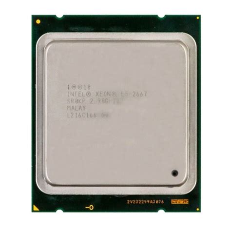 Intel Xeon E5 2667 Cpu Six Core 2 9ghz 15m Lga2011 Sr0kp Server