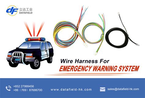 Wire Harness For Emergency Warning System Datafield Industries Hk Ltd