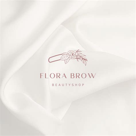 꾸밈로고 캔바 로고템플릿플로라