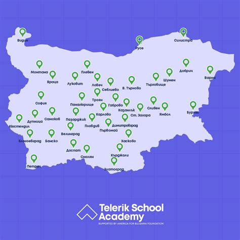 Telerik Academy School On Linkedin 🚩 Ето ги и тях всичките 40 населени места в които ще