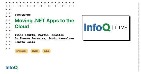Moving NET Apps To The Cloud InfoQ