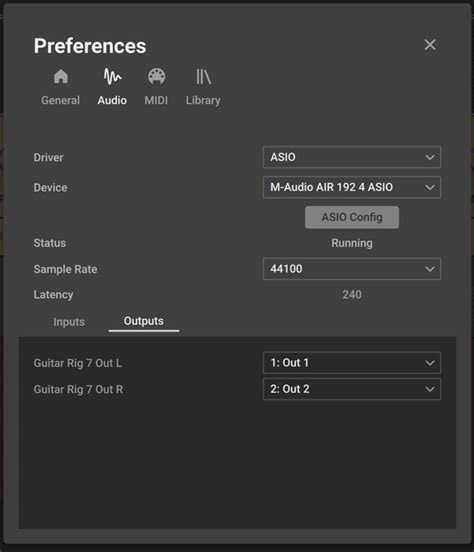 Guitar Rig 7 Isnt Outputting Audio To My Xlrs Monitors Rnativeinstruments