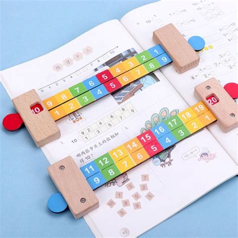coralhale arithmetic teaching mathematics decomposition ruler double scale measuring tool