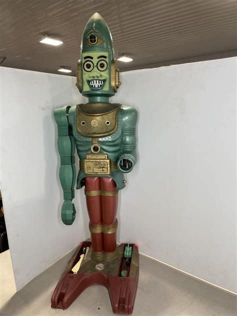 Marx Big Loo Giant Moon Robot Live And Online Auctions On