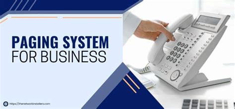 Paging System For Business Complete Guide 2024 Updated