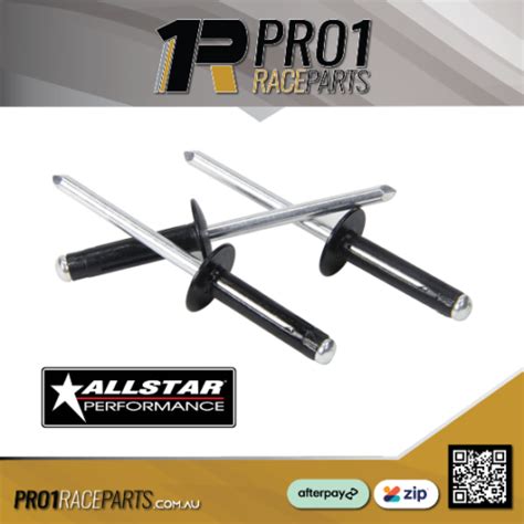 Allstar Aluminium 3 16″ Tri Fold Pop Rivet Exploding 250pk Black 18187 Free Post Pro1