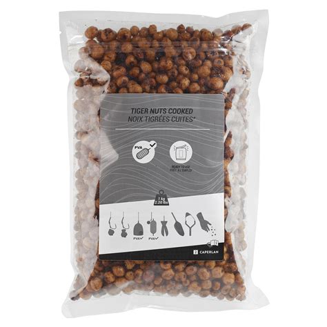 Carp Fishing Cooked Tiger Nut Seeds 1kg Caperlan Decathlon