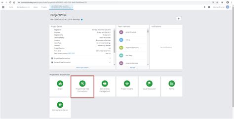 ProjectWise Selecting A Project Communities