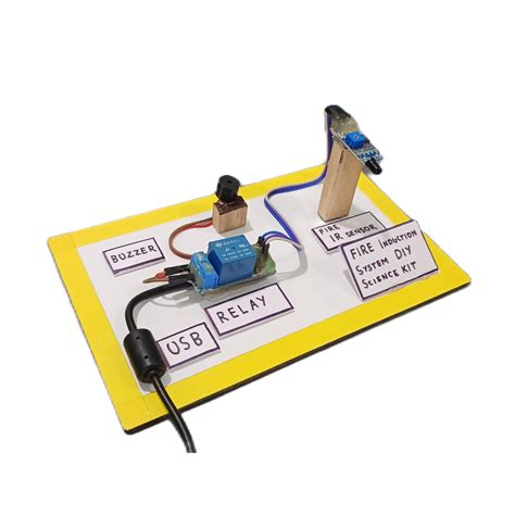 Fire Detection Alarm System Diy Experiments Science Project Model Stem Kit Assembled 100