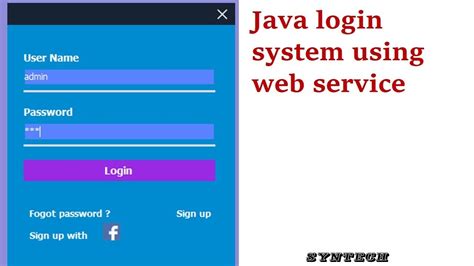 Java Login System With Database Youtube