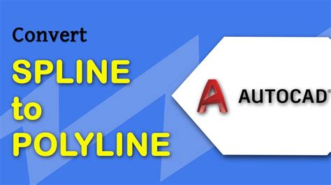 How To Convert Splines To Polylines In Autocad 2022 Youtube