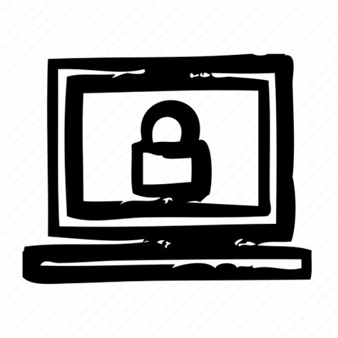 Computer Hardware It Lock Notebook Programming Service Icon Download On Iconfinder