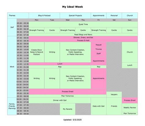 Free Printable Appointment Schedule Templates [excel Word Pdf]