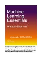 Machine Learning Essentials PDFCOFFEE