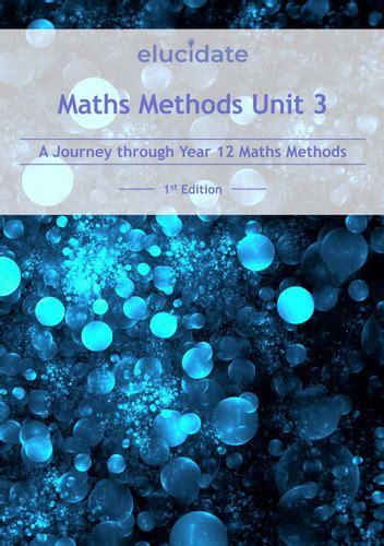 year 12 maths methods unit 3 textbook