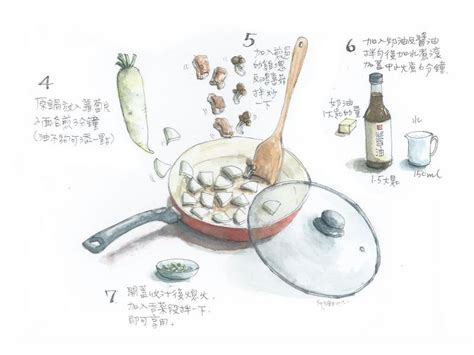 醬香奶油蘿蔔燒雞腿 手繪食譜 By Rea手繪食譜 愛料理