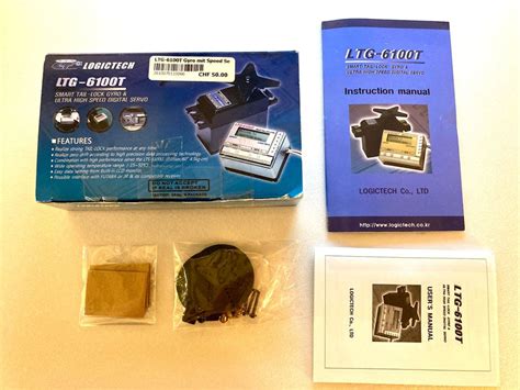Gyro Hélico Logictech Con Servo 6100g Ltg 6100 Kaufen Auf Ricardo