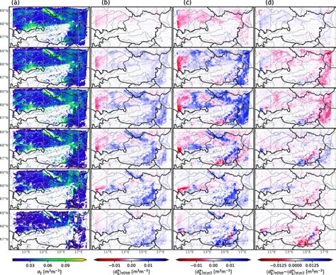 A Spatial Distribution Of The Observation Error Std See Section 4 Download Scientific