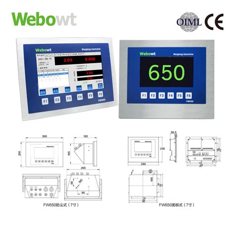 Standard 4G Wireless Weighing Indicator For Mes System Weighing Indicator And Label Printing
