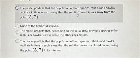 Solved Consider A Predator Prey System Where The Prey Has Chegg