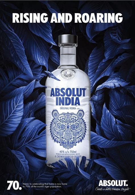 Rise And Roar Absolut Celebrates The Return Of The Tiger With Limited