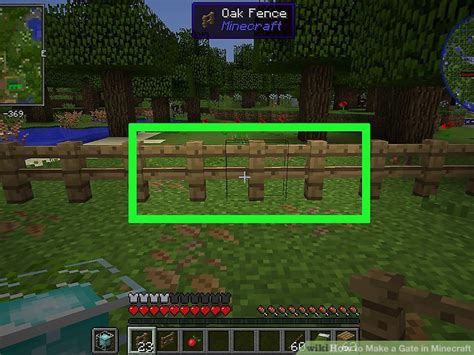 How To Make A Gate In Minecraft 10 Steps With Pictures